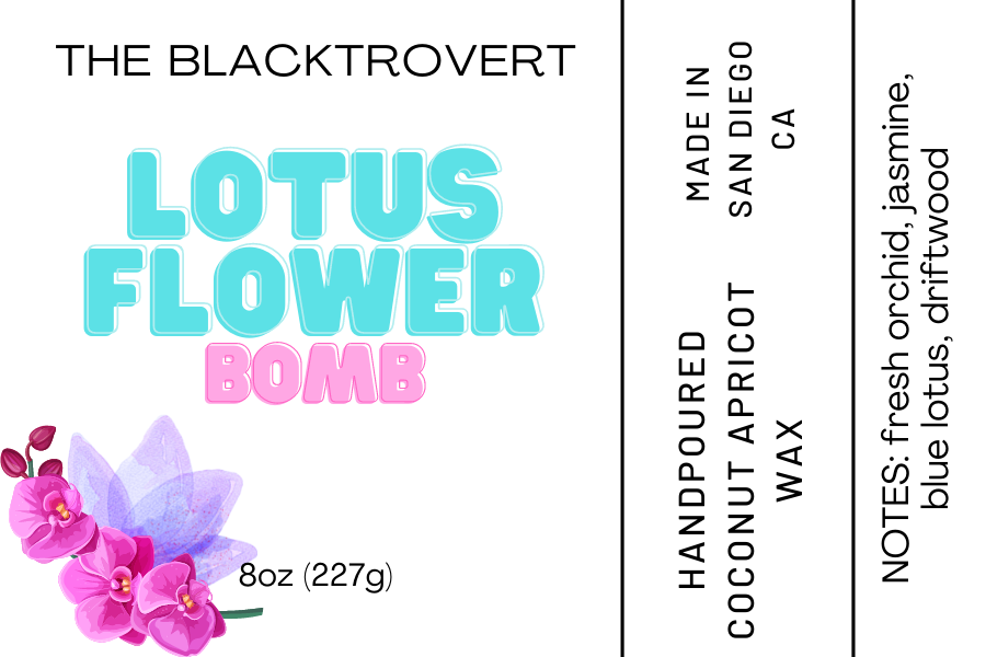 Lotus Flower Bomb – The Blacktrovert